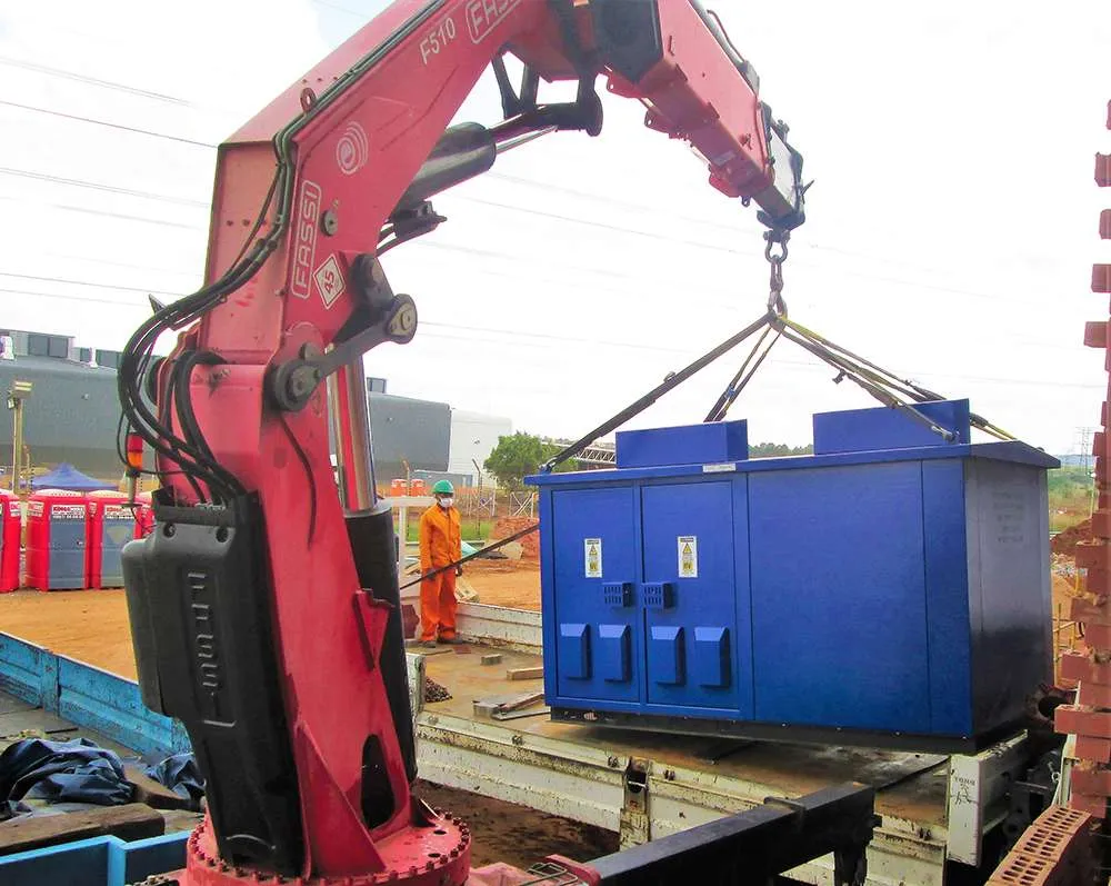 LARGE DRY-TYPE MINI SUBSTATION ORDER FOR TRAFO FROM DRC COPPER GIANT ...