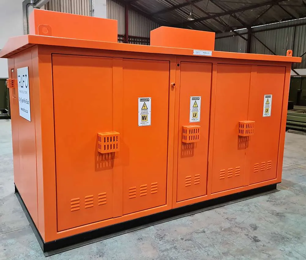 LARGE DRY-TYPE MINI SUBSTATION ORDER FOR TRAFO FROM DRC COPPER GIANT ...